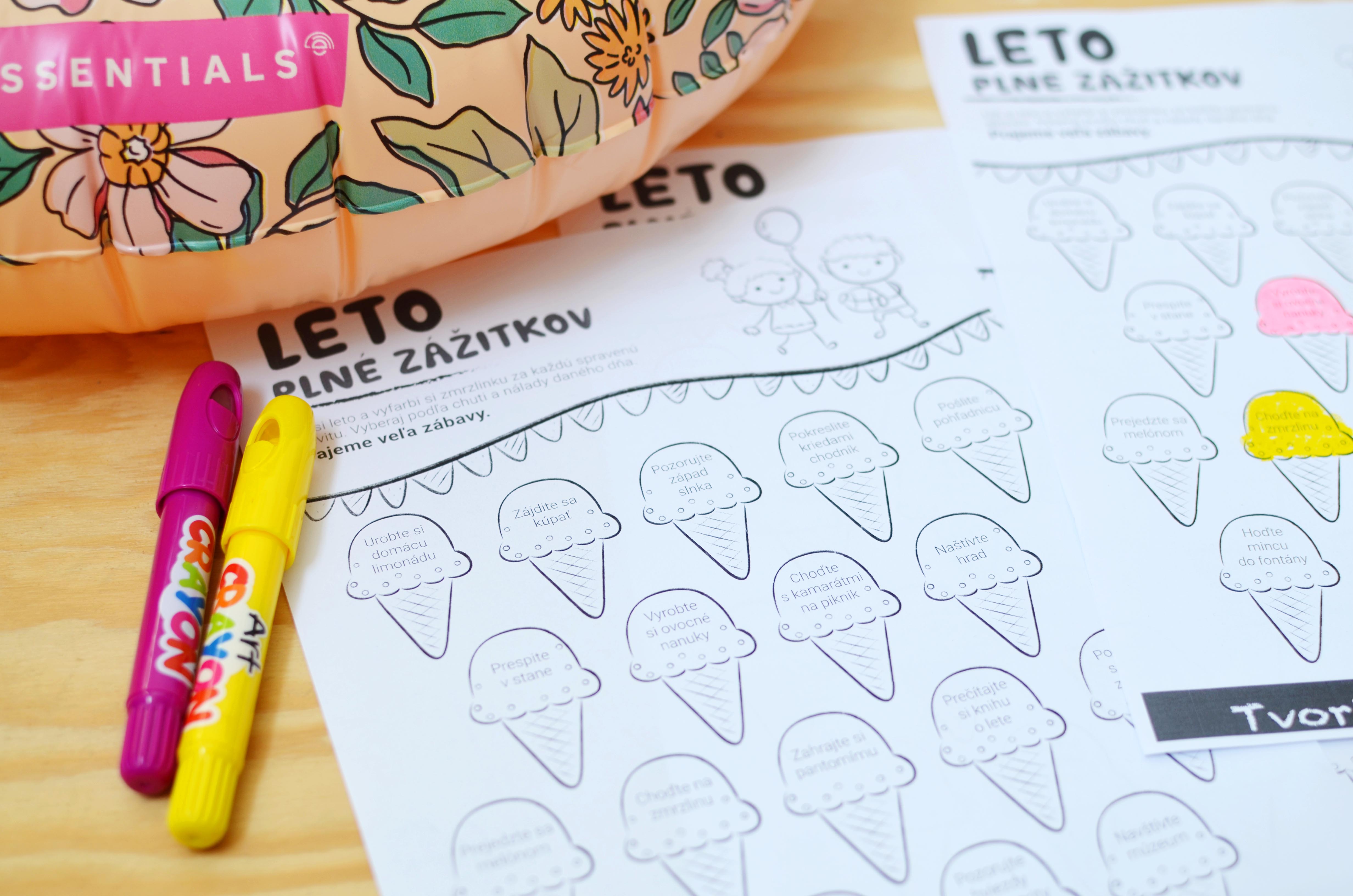 Stiahnite si: Aktivity na leto | BABYknihy